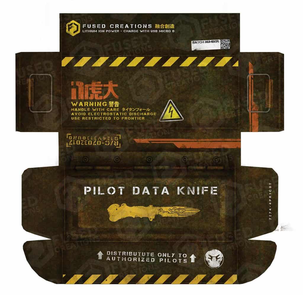 Custom Data Knife Boxes - Fused Creations